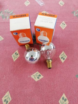 Lampadine cupola argentata e14