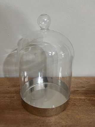 Cupola in vetrocon vassoio