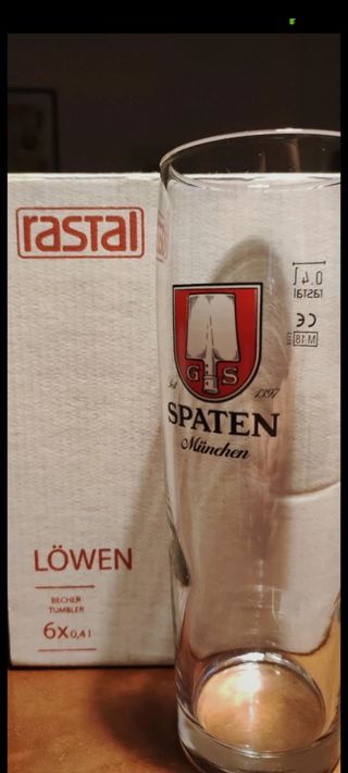 Set 6 bicchieri da birra media Spaten