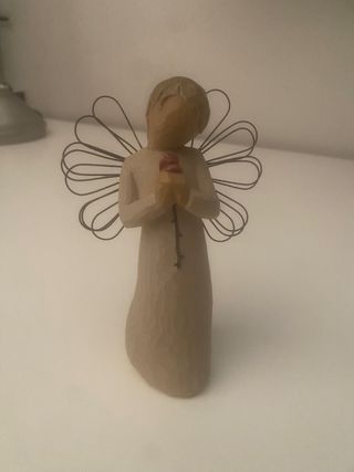 Statuetta angelo senza volto Willow Tree