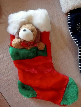 Originale calza di Natale americana