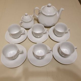 Servizio da the Lubiana in ceramica per 6 persone