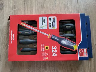 USAG Cacciaviti 324 Serie 8 giraviti NUOVI