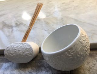 set porta essenza e pot pourri