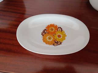 Set piatti porcellana margherite