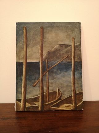 M. Scuffi, Paesaggio - quadro