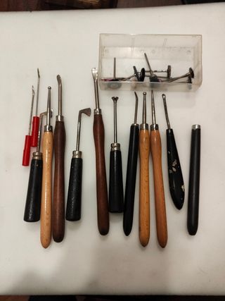 Attrezzi vintage da hobbistica
