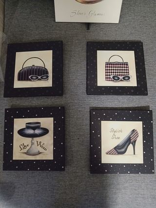 Quadri fashion design vintage