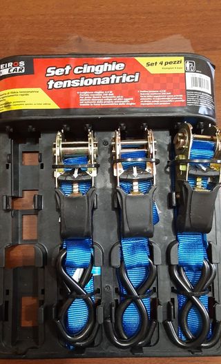 Cinghie tensionatrici 4,5 m per 250 daN