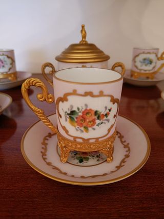 Set tazzine da caffè e zuccheriera Limoges