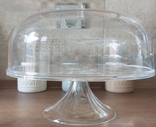 Alzata con campana per torte Guzzini