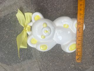 formella orsetto in ceramica
