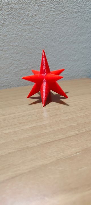 Decorazione natalizia stampata in 3D