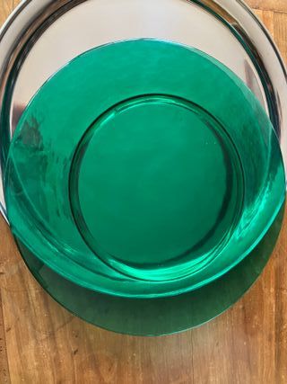 Sottopiatti in vetro