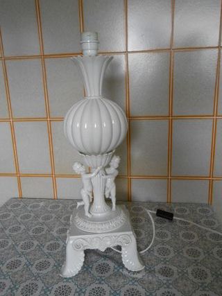 LUME DA TAVOLO IN CERAMICA INIZI 900