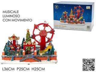 Giostra natalizia 36 cm