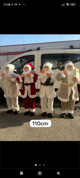 Babbo Natale 110 cm