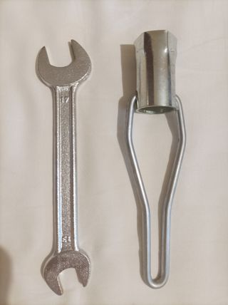 2 chiave candele forchetta motorino