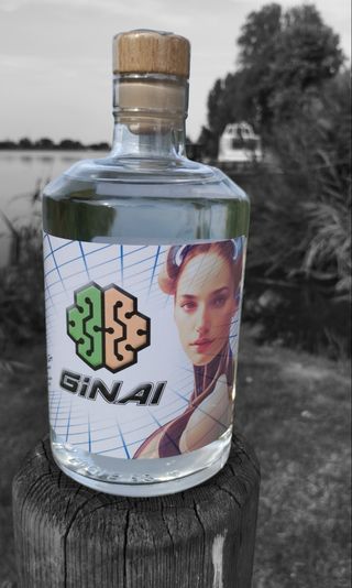 Bottiglia GinAI vuota
