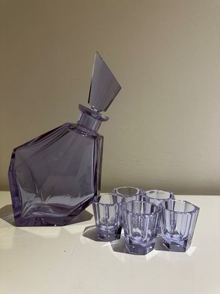 Bottiglia di cristallo