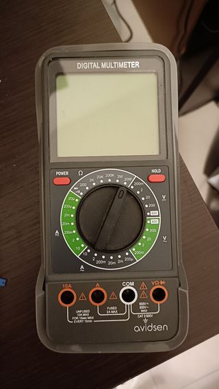 Multimetro Digitale Avidsen non funzionante
