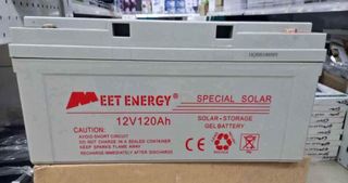 Batteria GEL camper barca solare 120AH gel pannell