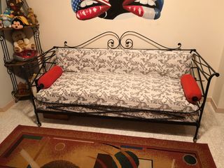 Divano in  ferro battuto