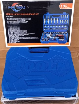 VALIGIA SET CHIAVI A BUSSOLA 108 PEZZI VANADIUM CO