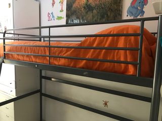 letto singolo soppalco