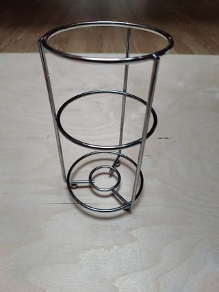 Porta posate in metallo