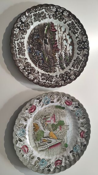 Piatti in porcellana inglese