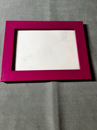 Cornice porta foto fucsia IKEA