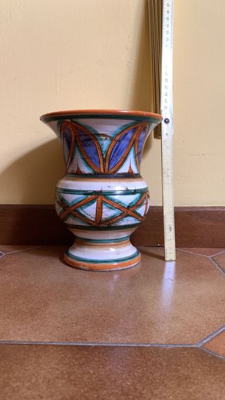 Vaso ceramica Faenza