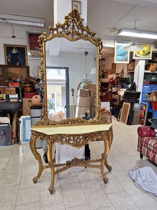 Consolle con specchio