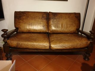 Divano + 2 poltrone in stile antico