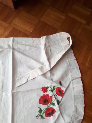 Grembiule vintage da cucina dipinto