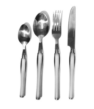 Set posate 24 pezzi acciaio inox