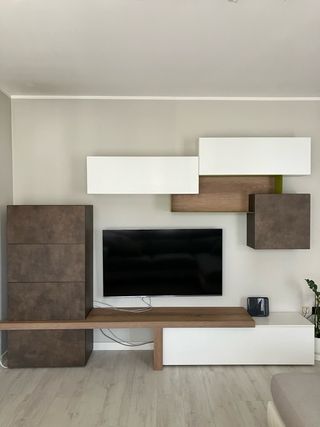 Parete attrezzata salotto