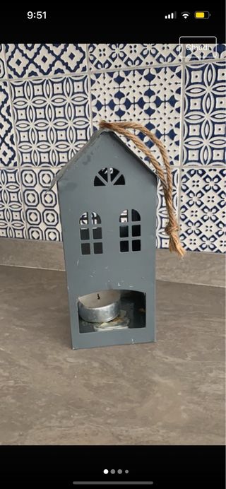 casetta porta lumino