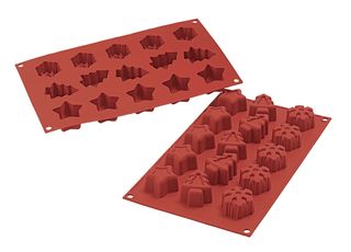 Stampo silicone Natale.Stella,albero...
