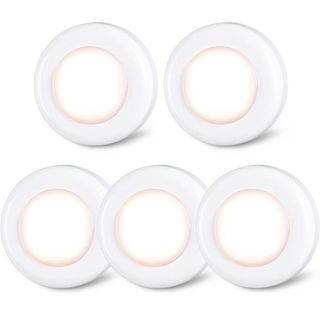 5x Mini luci led  adesiva a batteria