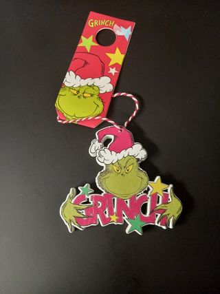 Pallina natalizia il grinch.