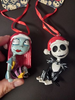 Palline natalizie Jack e sally.