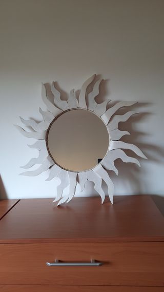 Specchio shabby chic artigianale