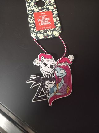 Pallina natalizia Jack e sally.