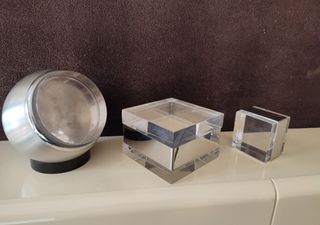 Set in plexiglass 1970