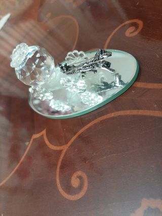 Piccola carrozza in vetro