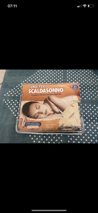 scaldasonno imetec