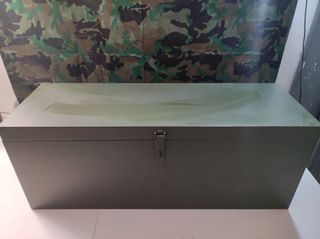 Baule metallico lucchettabile