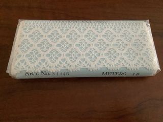 merletto in puro cotone